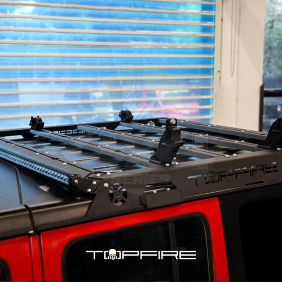 4X4 SERIES > Bagażnik Dachowy TopFire Jeep Wrangler JL ALU